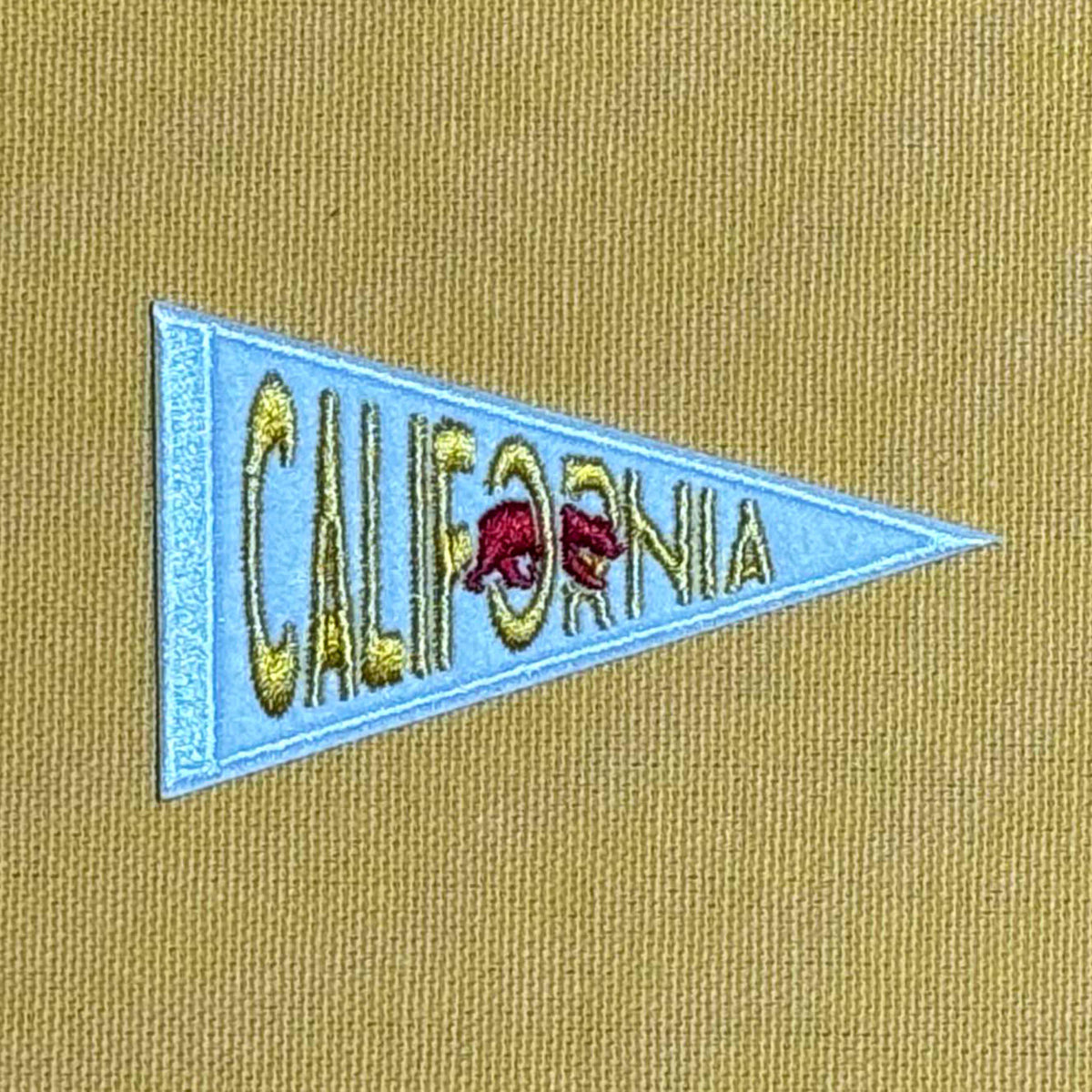 California Felt Iron-On Pennant Patch – Wild Northland